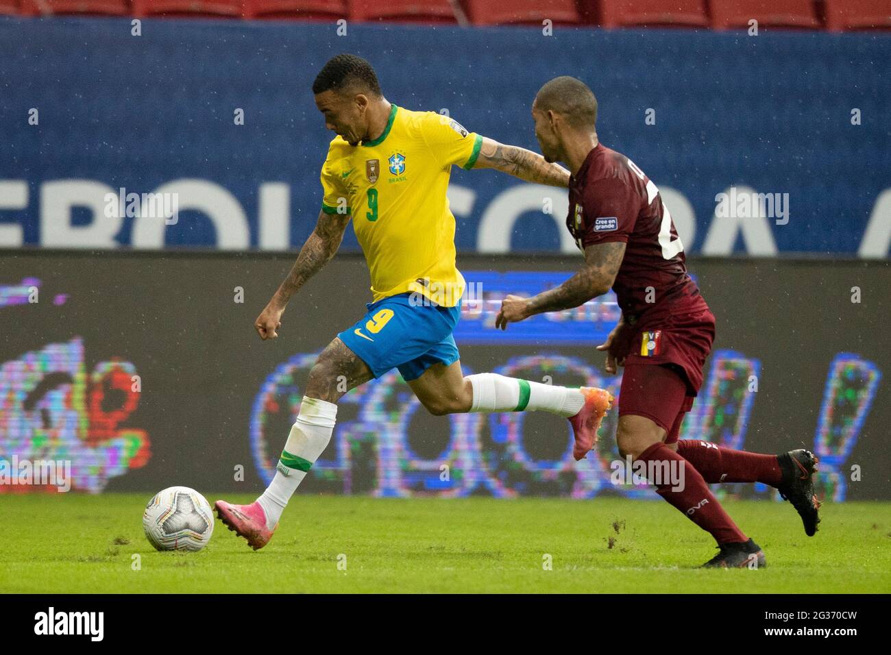 13th June 2021; Mane Garrincha Stadium, Brasilia, Distrito Federal ...