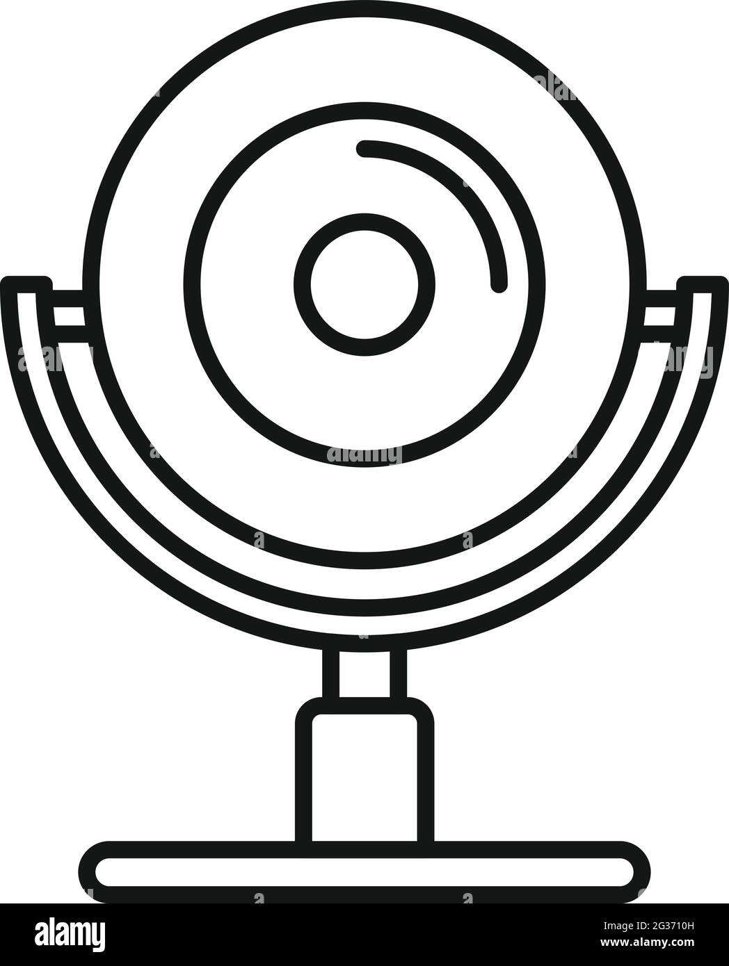 Web camera icon, outline style Stock Vector Image & Art - Alamy
