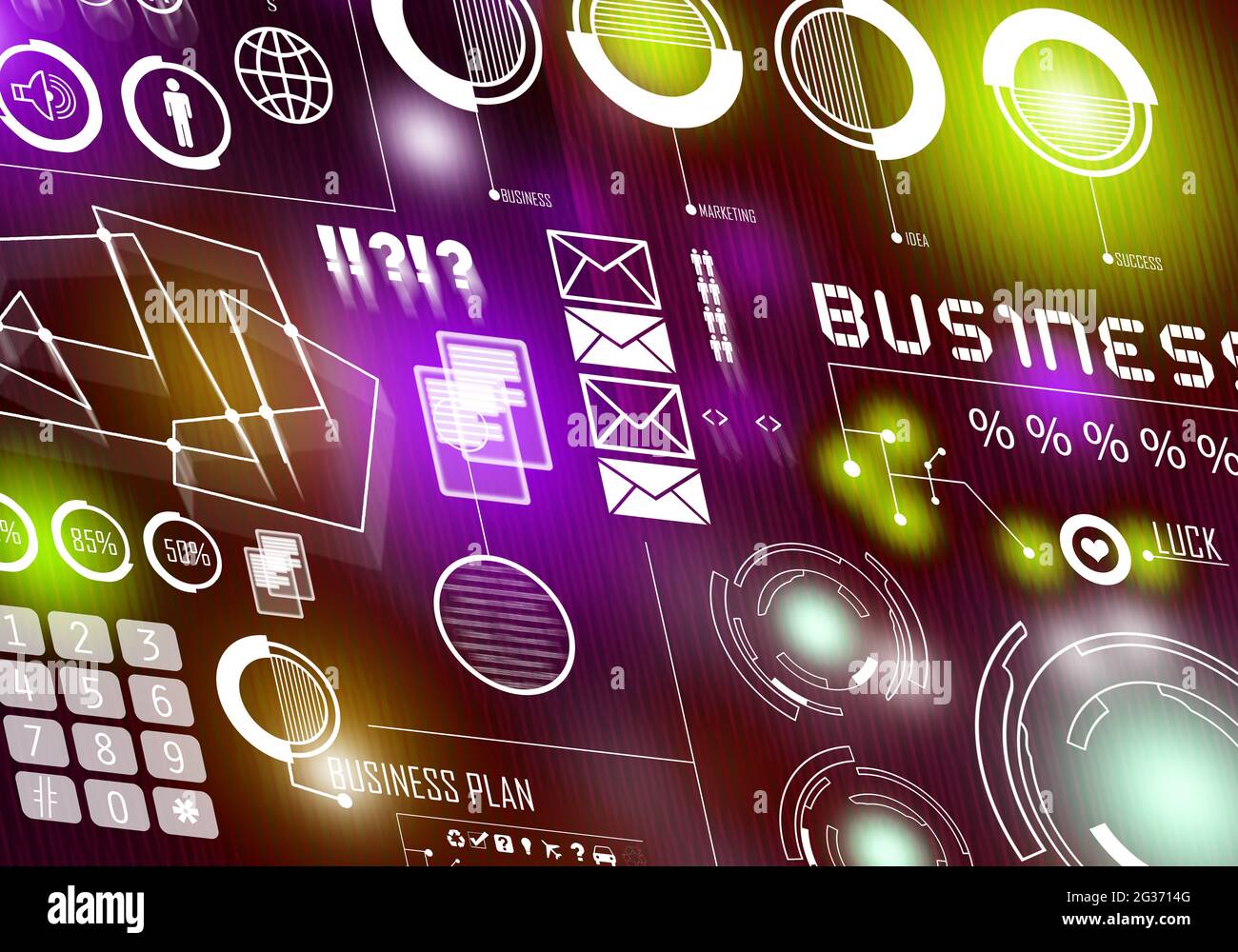 digital business background Stock Photo - Alamy