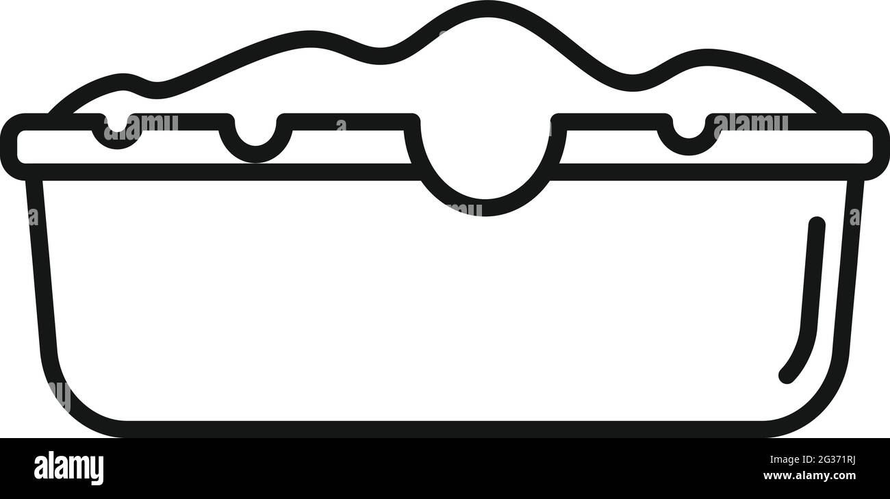 Baking cake icon, outline style Stock Vector Image & Art - Alamy