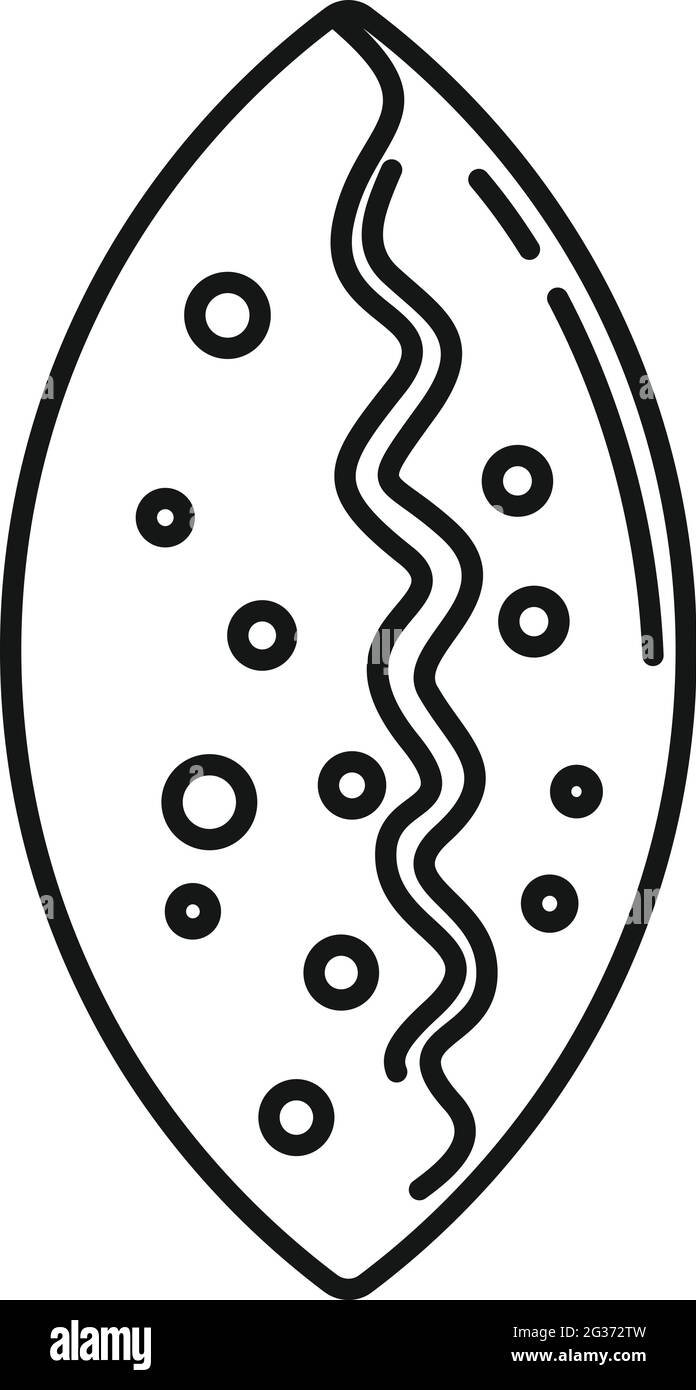 Patty icon, outline style Stock Vector Image & Art - Alamy