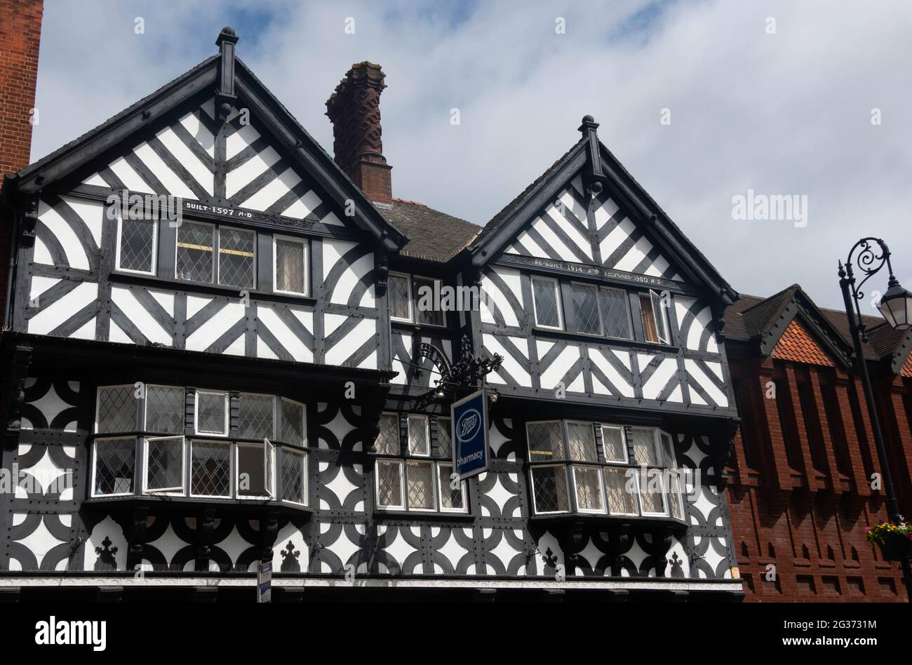 The Chester Rows Stock Photo - Alamy