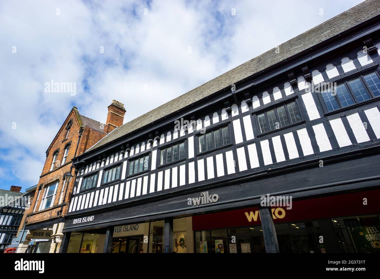The Chester Rows Stock Photo - Alamy