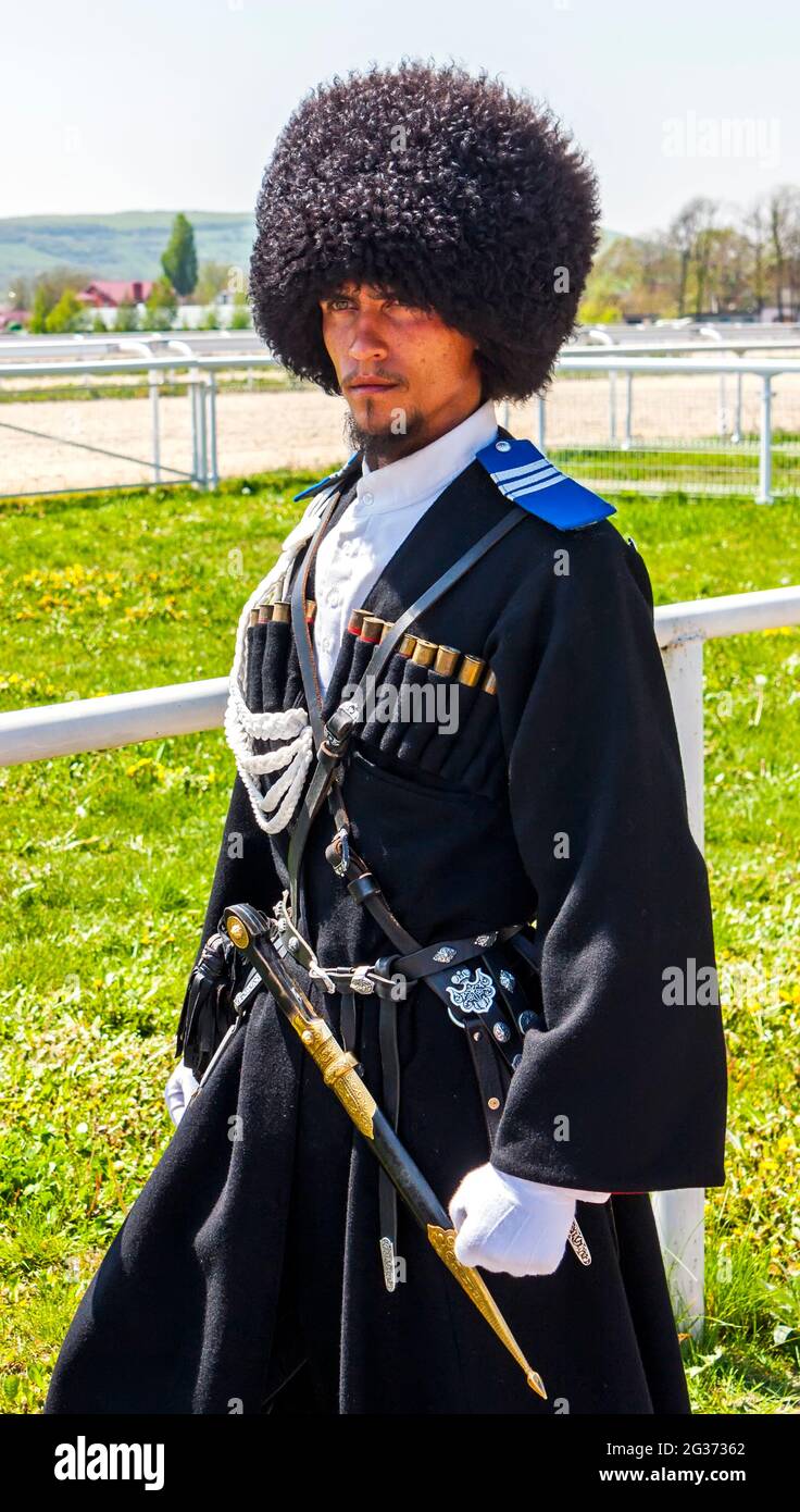 Cossack of russian guard hi-res stock photography and images - Alamy