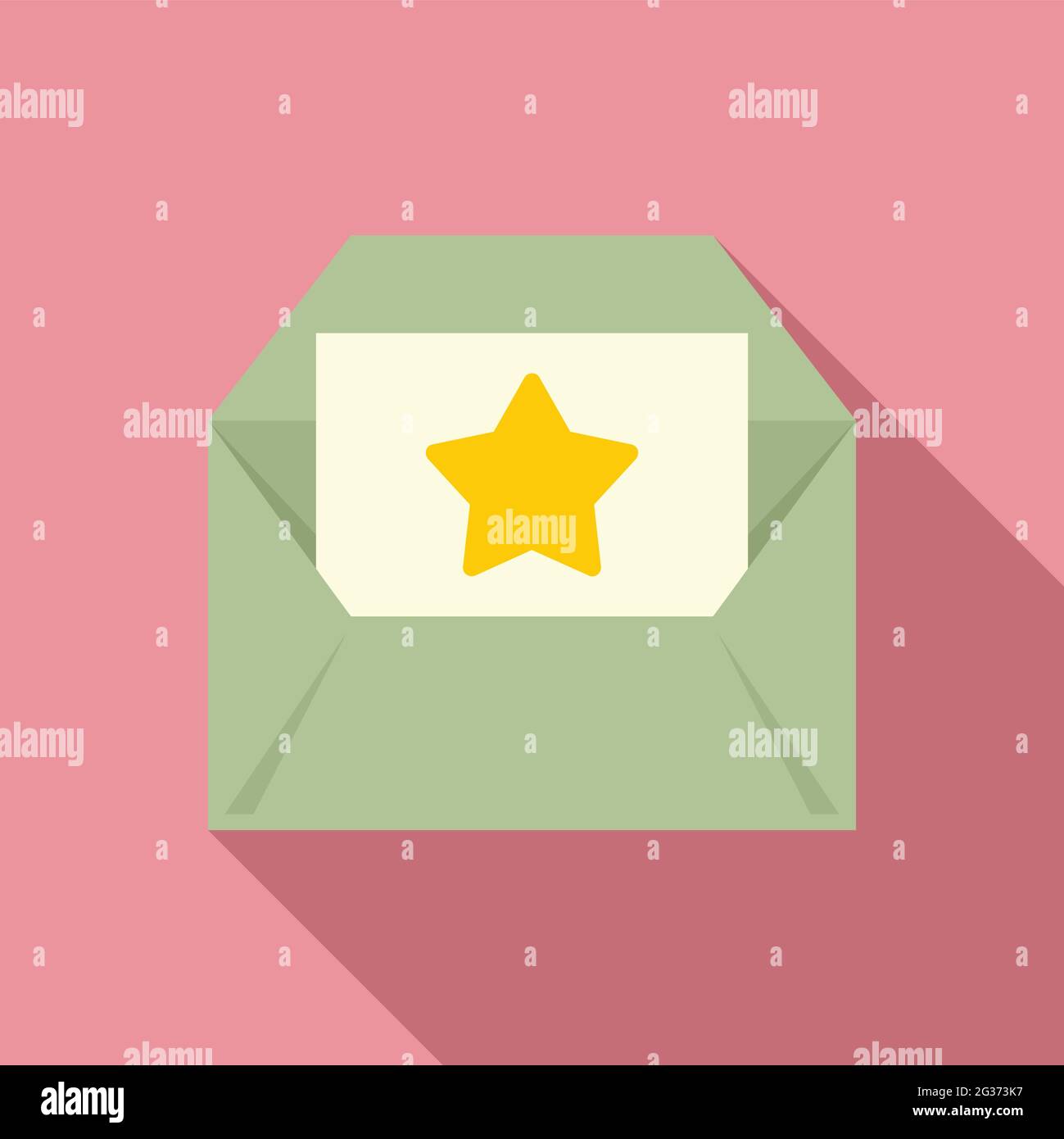 Bonus envelope icon, flat style Stock Vector Image & Art - Alamy