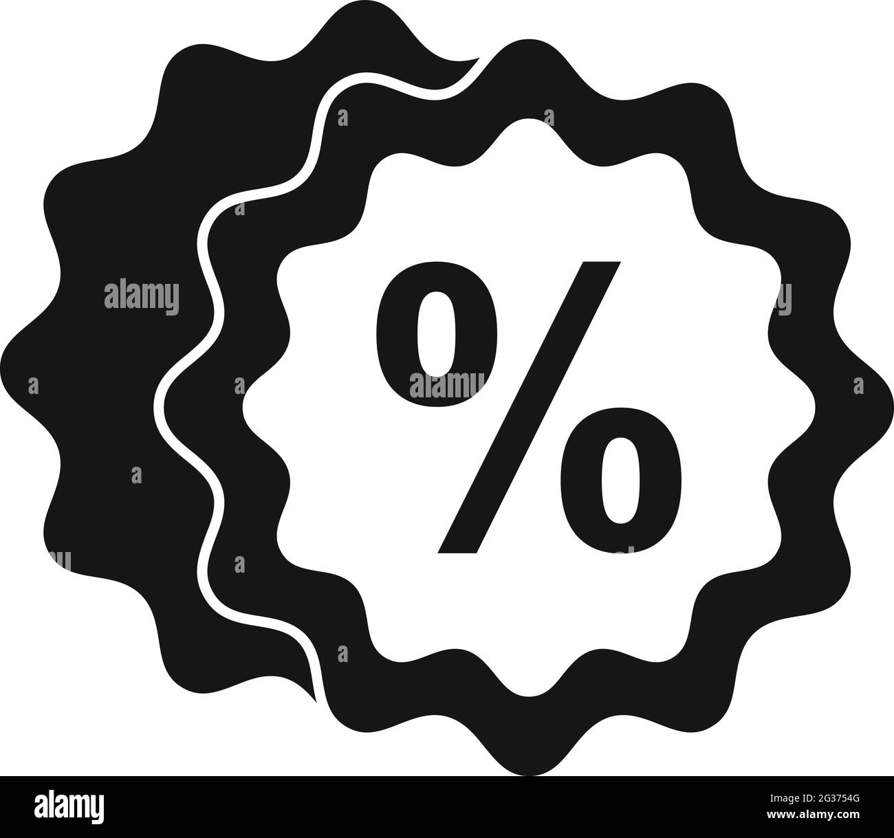Bonus emblem icon, simple style Stock Vector Image & Art - Alamy