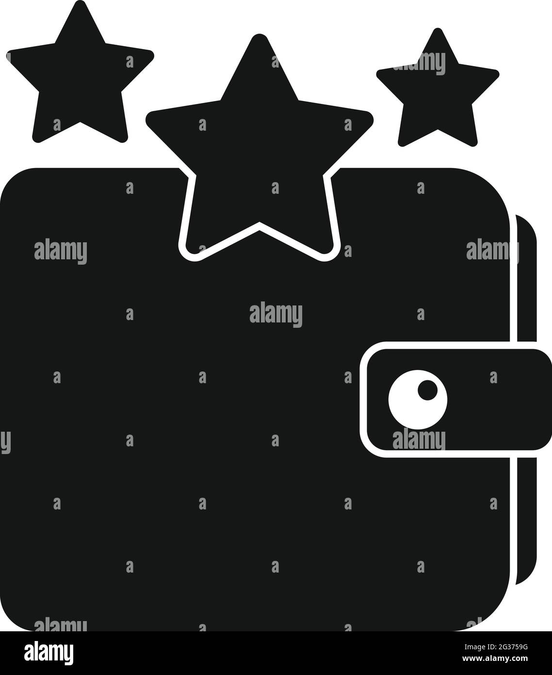 Loyalty program icon simple Cut Out Stock Images & Pictures - Alamy