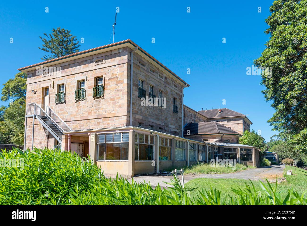 Australias first purpose built mental asylum hi-res stock photography ...