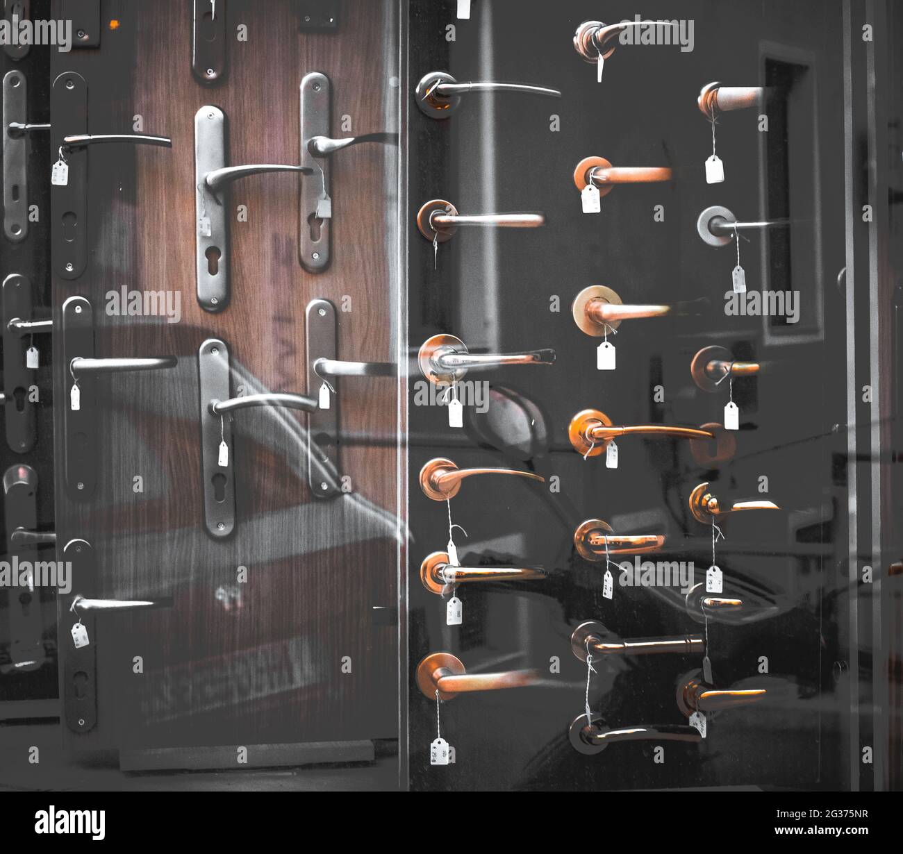 Handles on wall hi-res stock photography and images - Alamy