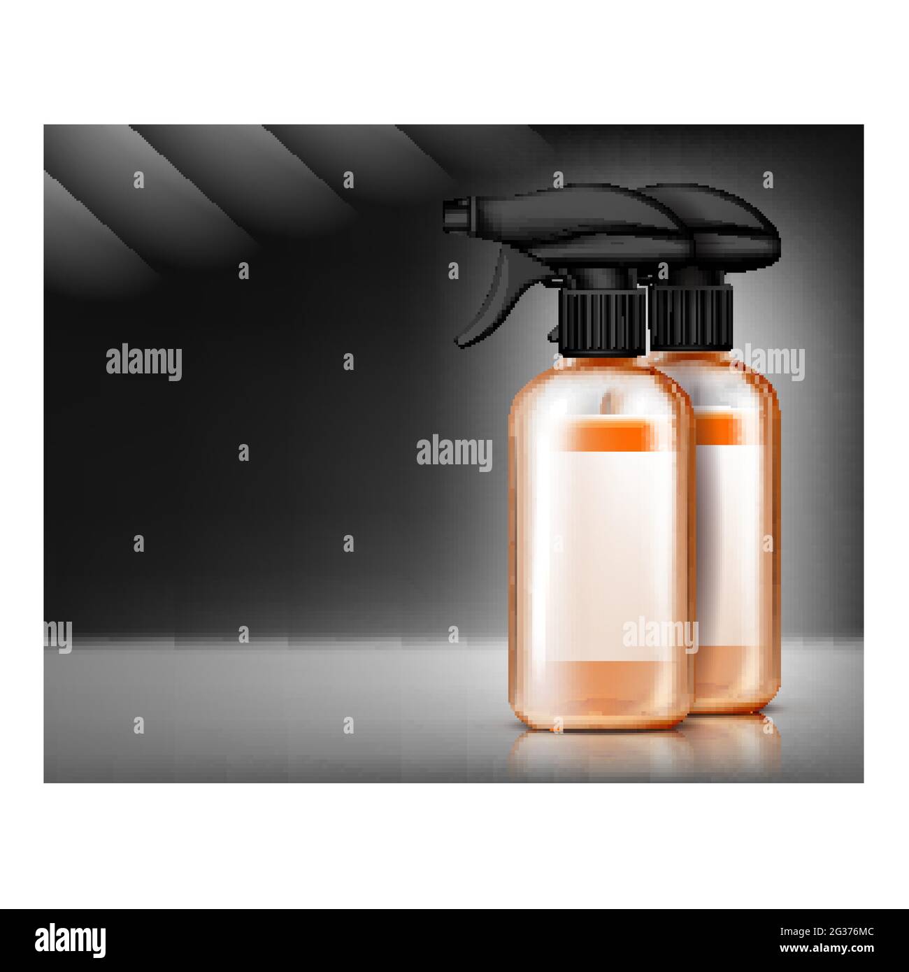 Cleaner And Fungicide Promotional Banner Vector Stock Vector Image ...