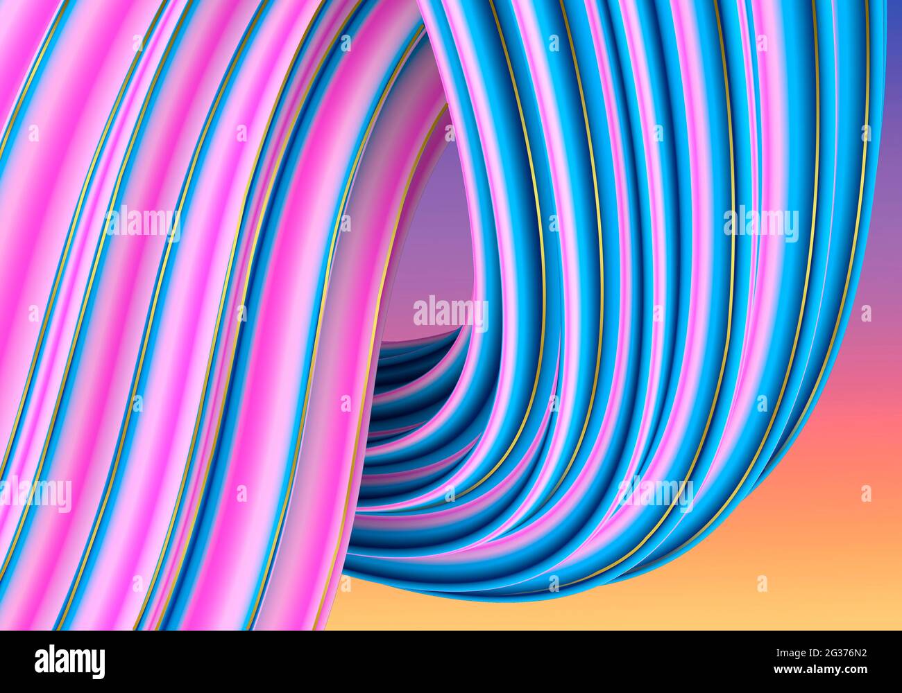 Abstract 3d liquid background. Mixing colors in an illustration. 3D ...