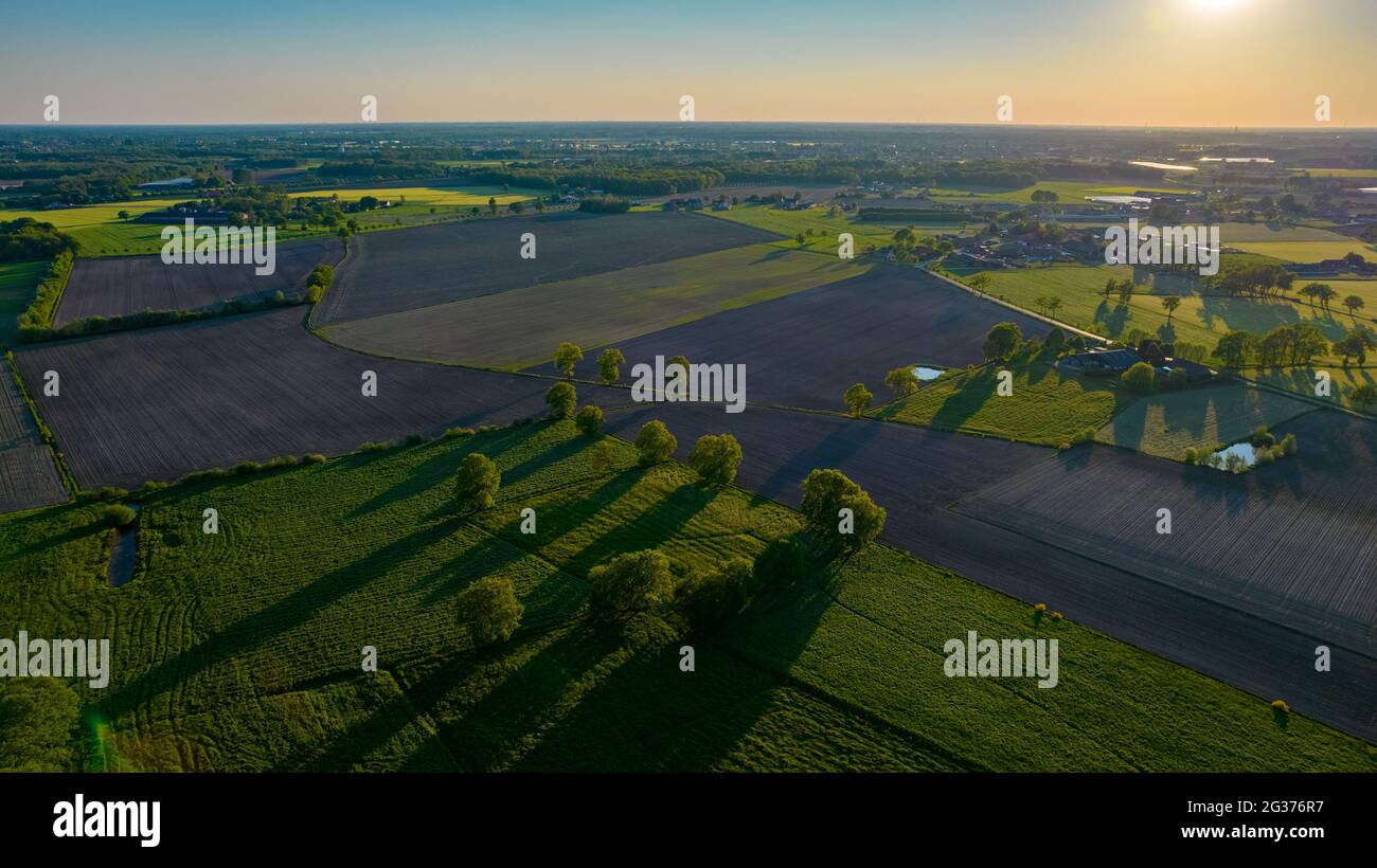 Wavy grass aerial hi-res stock photography and images - Alamy