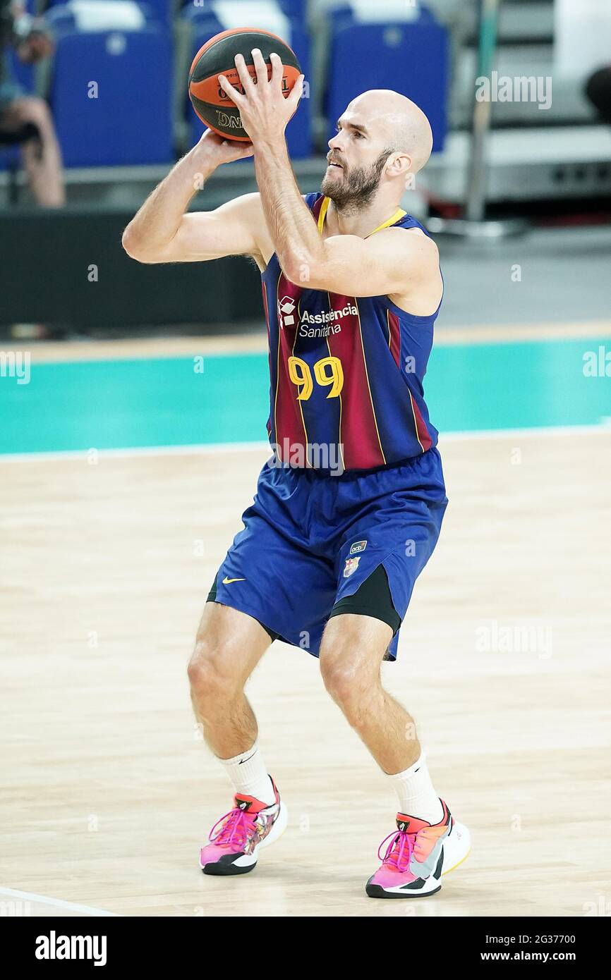 FC Barcelona's Nick Calathes during Liga Endesa ACB 1st Final match. in ...