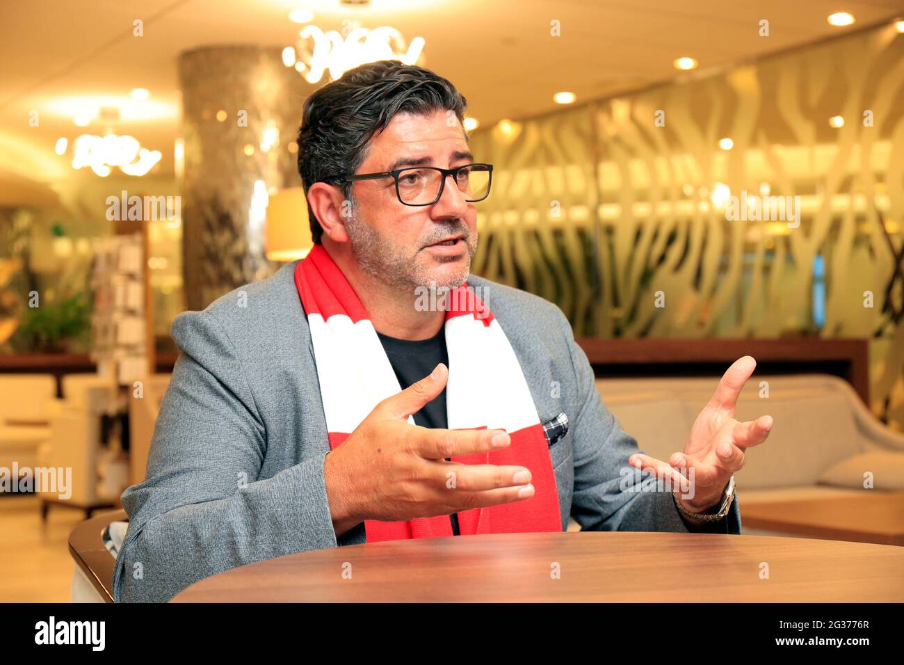 MOSCOW, RUSSIA, JUNE 13, 2021. Rui Vitoria is the new Spartak coach ...