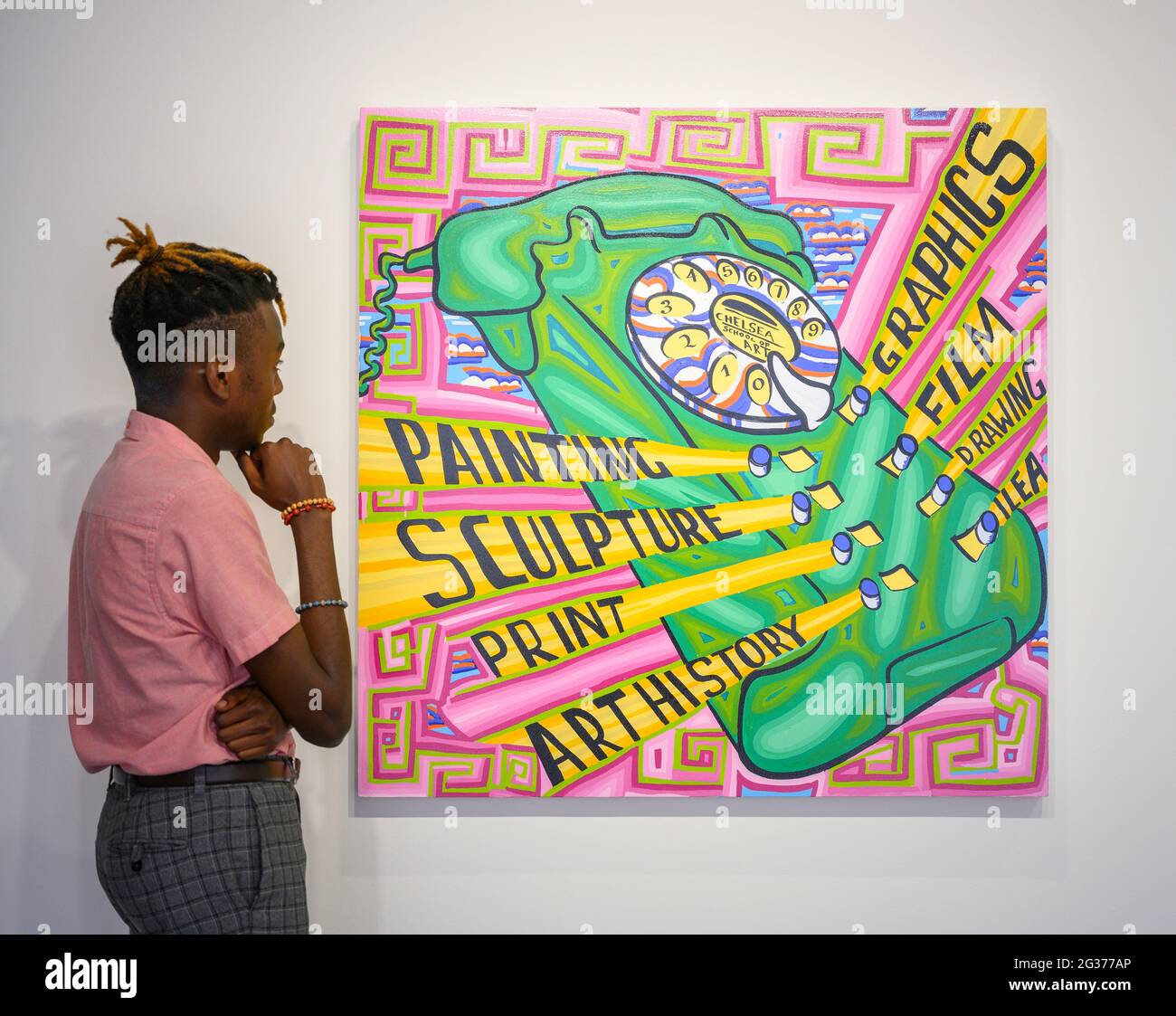 Lets talk about text exhibition hi-res stock photography and images - Alamy