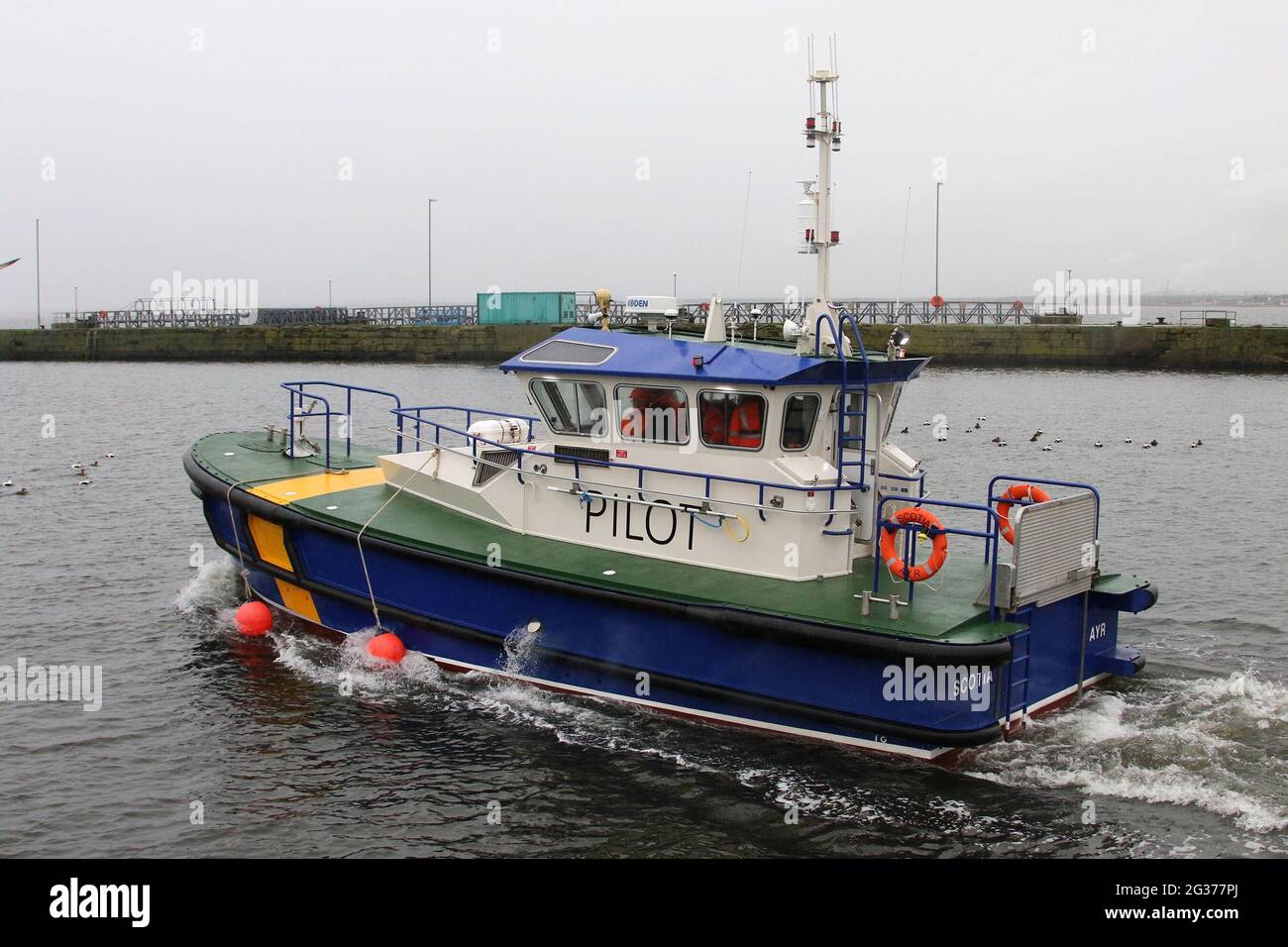 Troon pilot boat hi-res stock photography and images - Alamy
