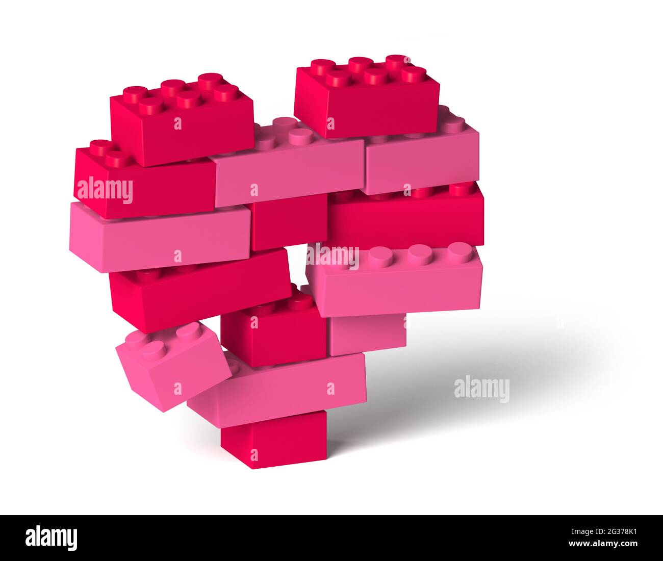 Bricks collapsing Cut Out Stock Images & Pictures - Alamy