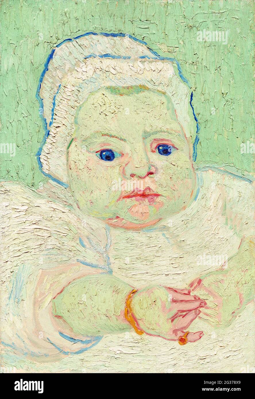 Art / painting. Vincent van Gogh (Dutch, 1853–1890), Roulin's Baby ...