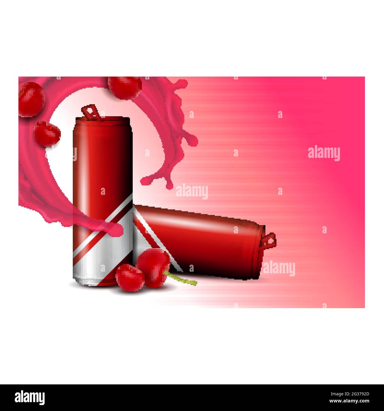 Sport Vitamin Drink Promotional Poster Vector Stock Vector Image & Art ...