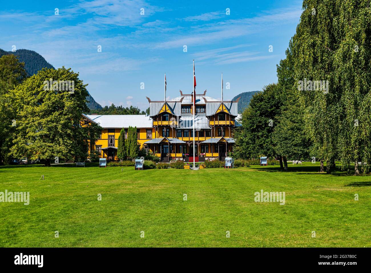 Historic Dalen hotel, Dalen, Telemark, Norway Stock Photo - Alamy