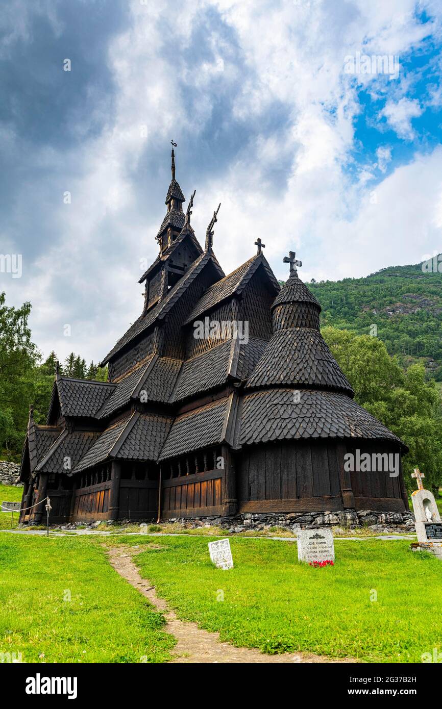 Borgund Stave Church, Vestland, Norway Stock Photo - Alamy