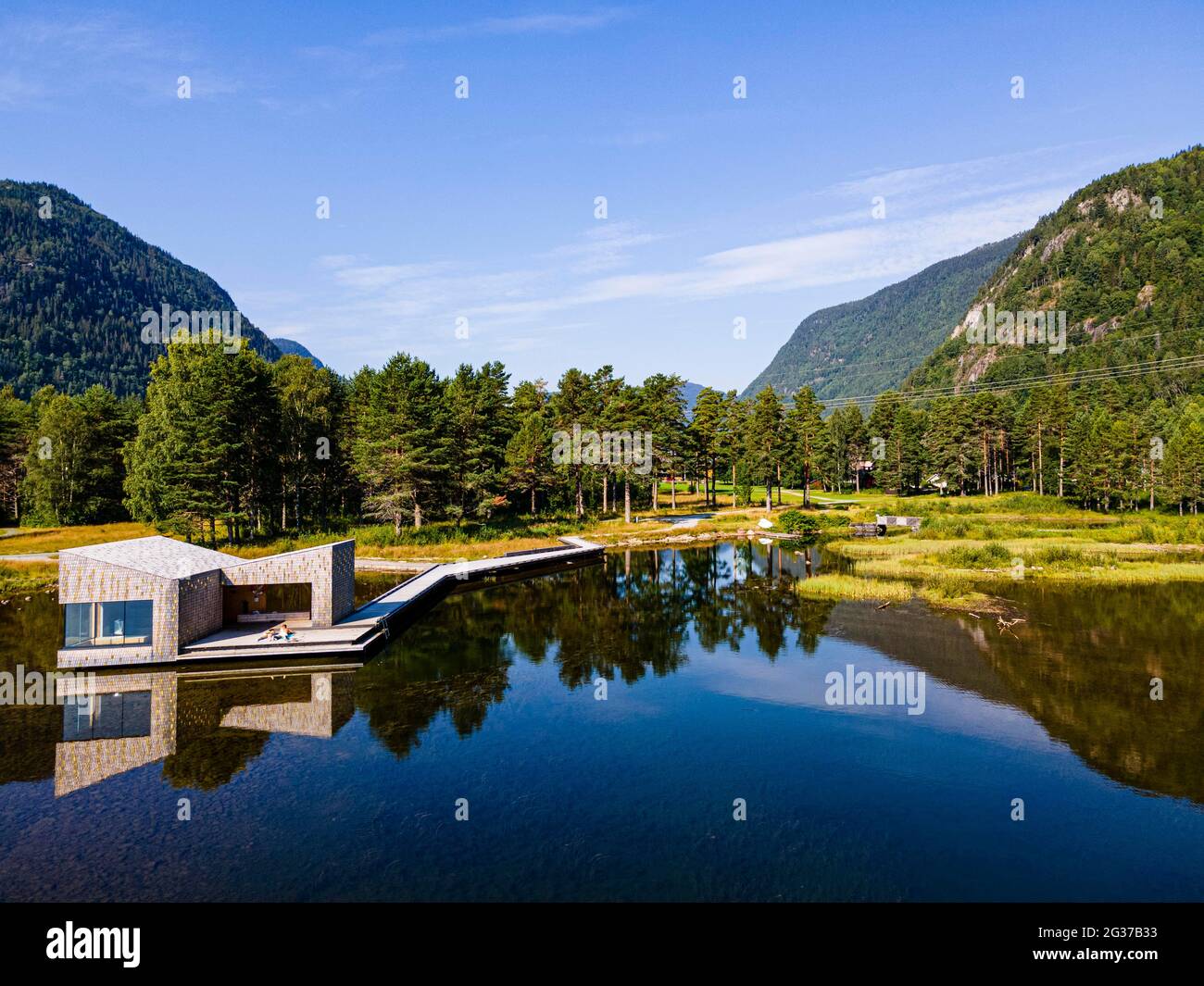 Soria Moria Sauna, Dalen, Telemark, Norway Stock Photo - Alamy