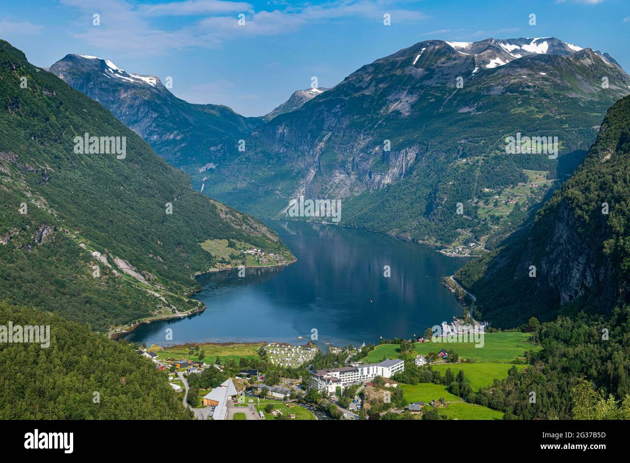 Overlook over Geirangerfjord, Sunmore, Norway Stock Photo - Alamy
