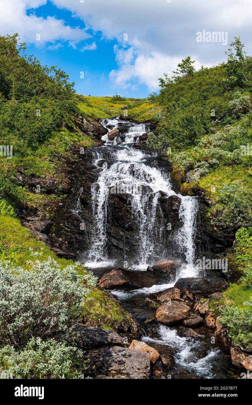 Nordic waterfall hi-res stock photography and images - Alamy