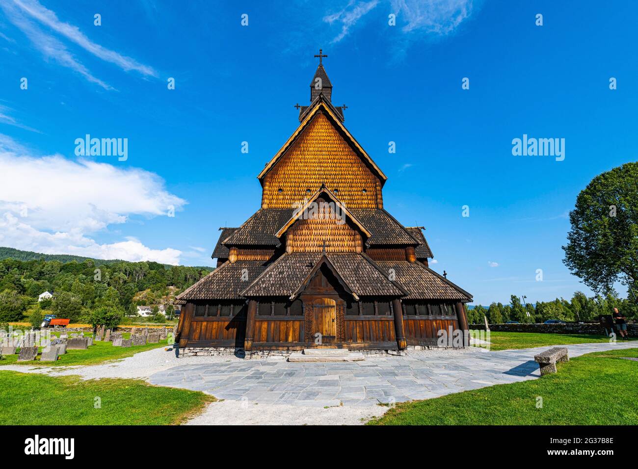 Heddal Stave Church, Notodden, Norway Stock Photo - Alamy