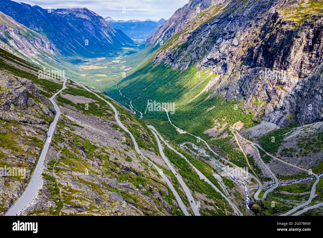 Trollstigen mountain road, Norway Stock Photo - Alamy