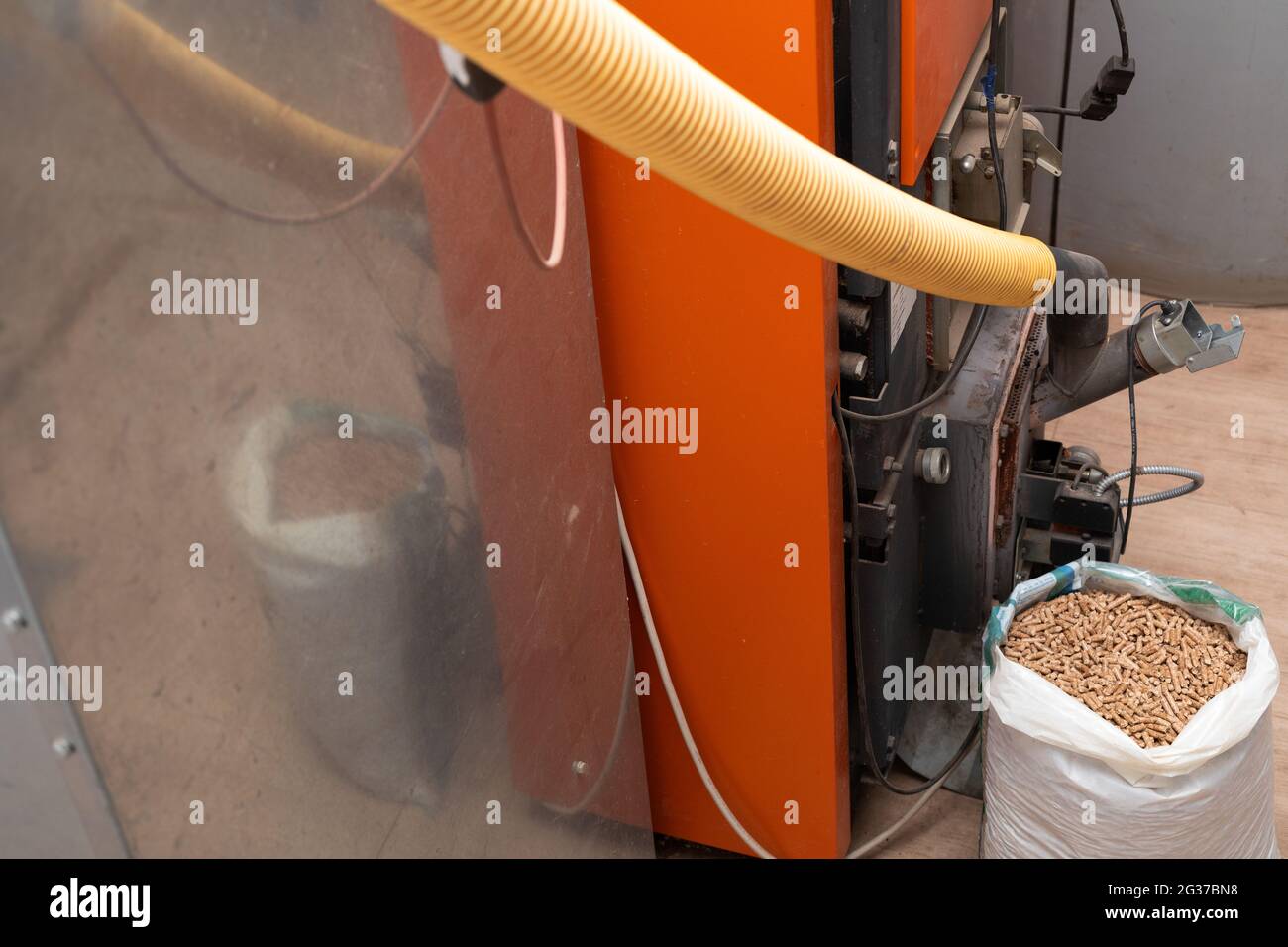 Automatic pellet burner system system hi-res stock photography and ...
