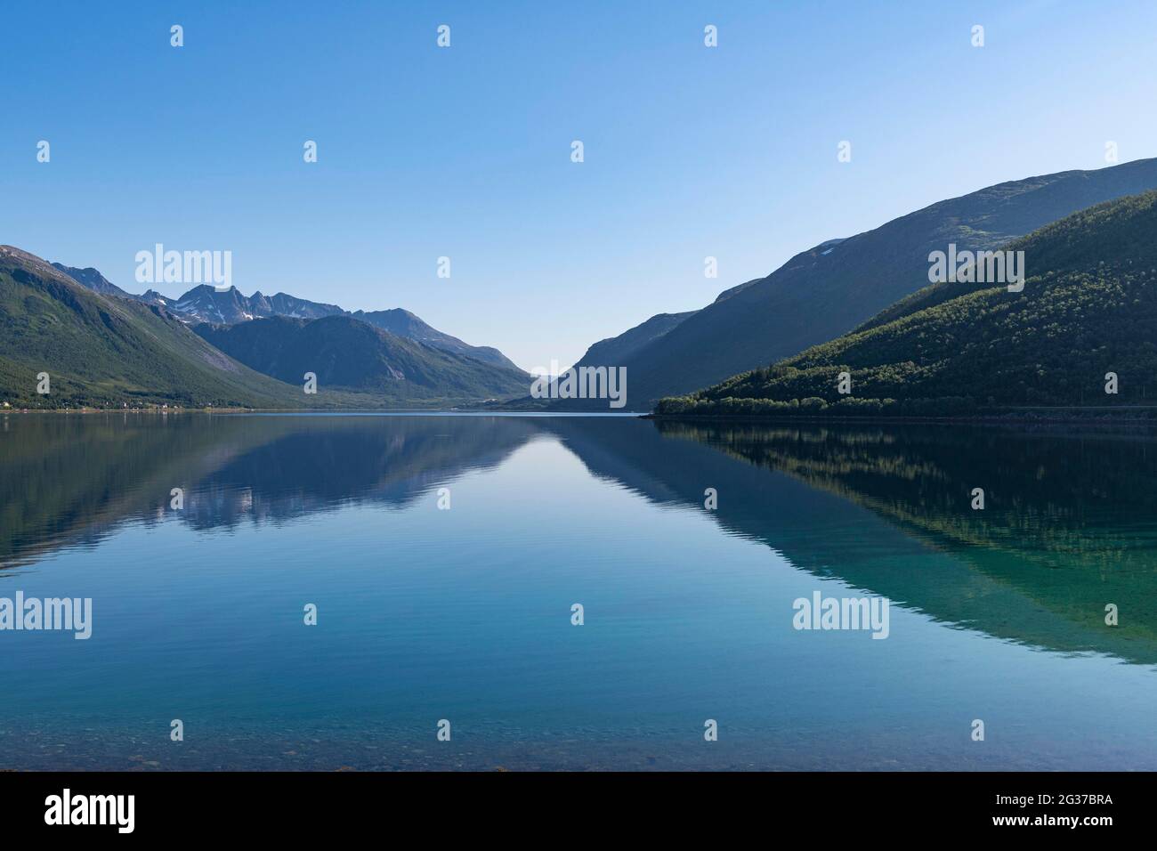 Reflection mountain road in hi-res stock photography and images - Alamy