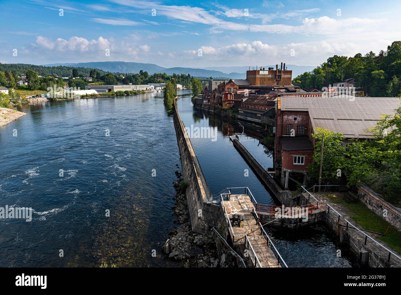 Ulefoss locks hi-res stock photography and images - Alamy
