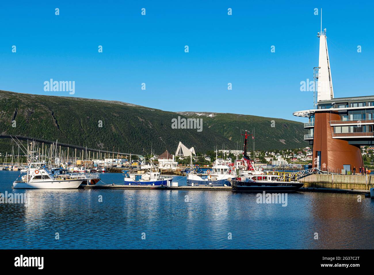 Harbour at tromso hi-res stock photography and images - Alamy