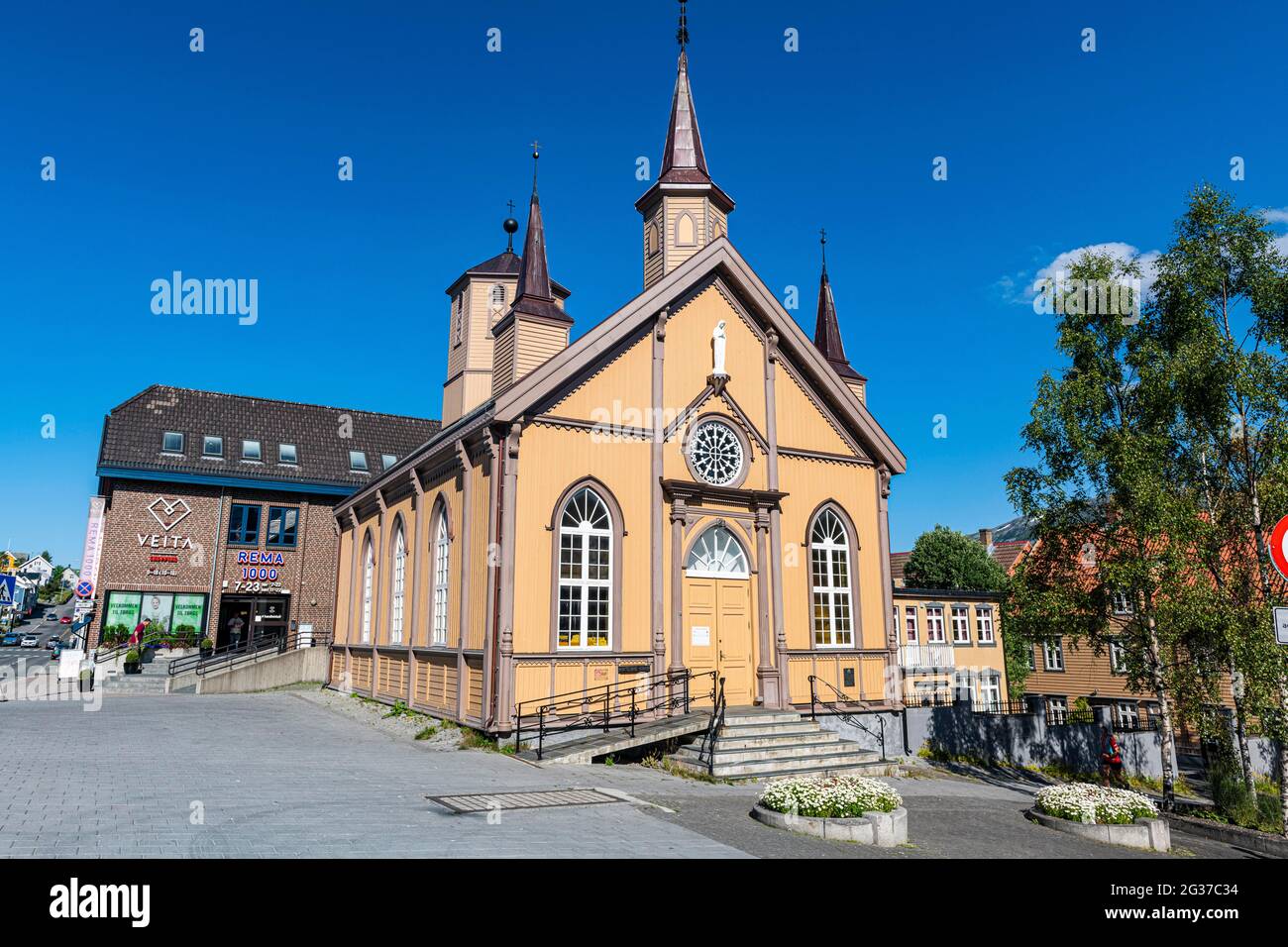 Scandinavian cathedral hi-res stock photography and images - Alamy
