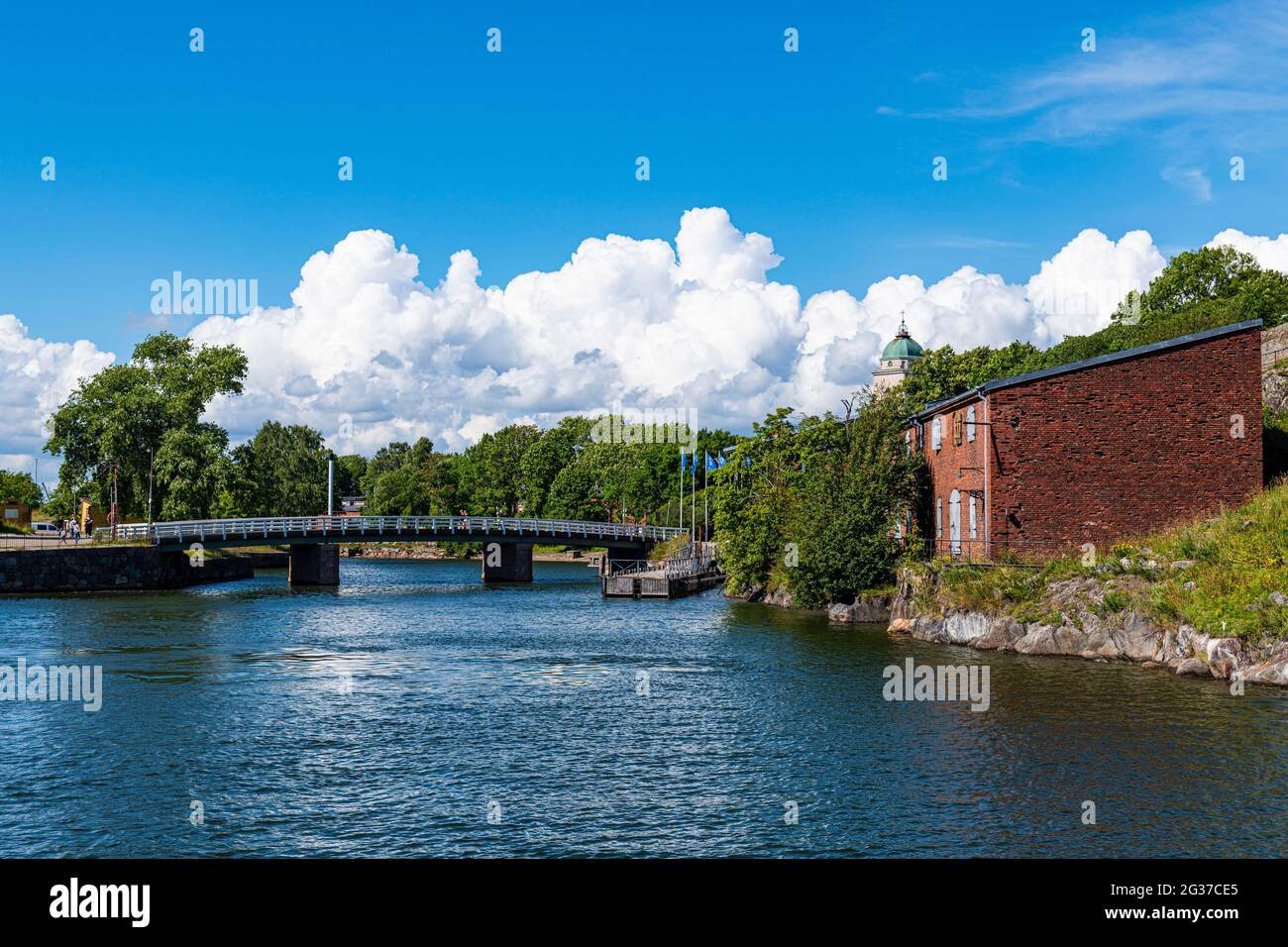Unesco world heritage site Suomenlinna sea fortress, Helsinki, Finland ...
