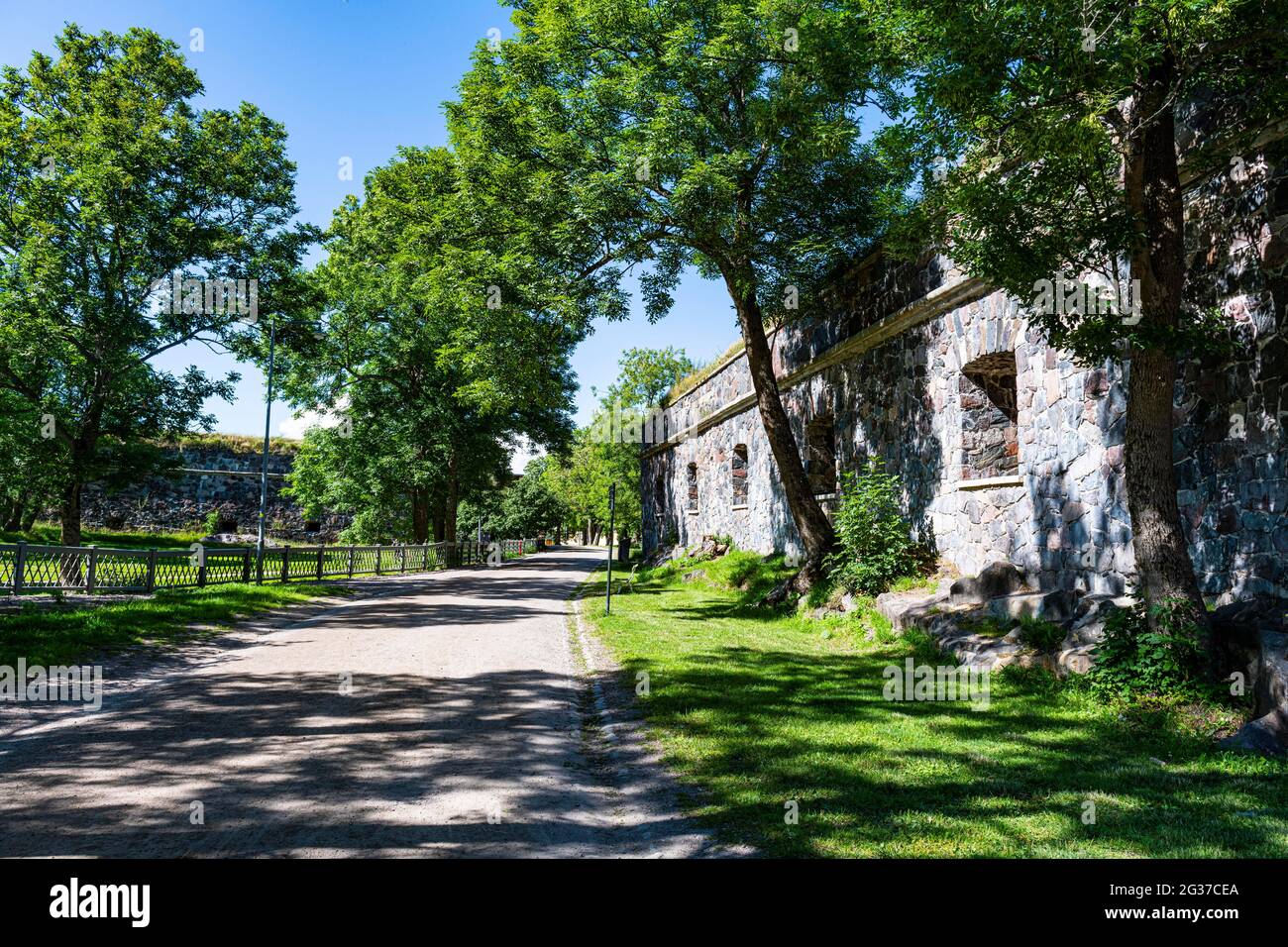 Unesco world heritage site Suomenlinna sea fortress, Helsinki, Finland ...
