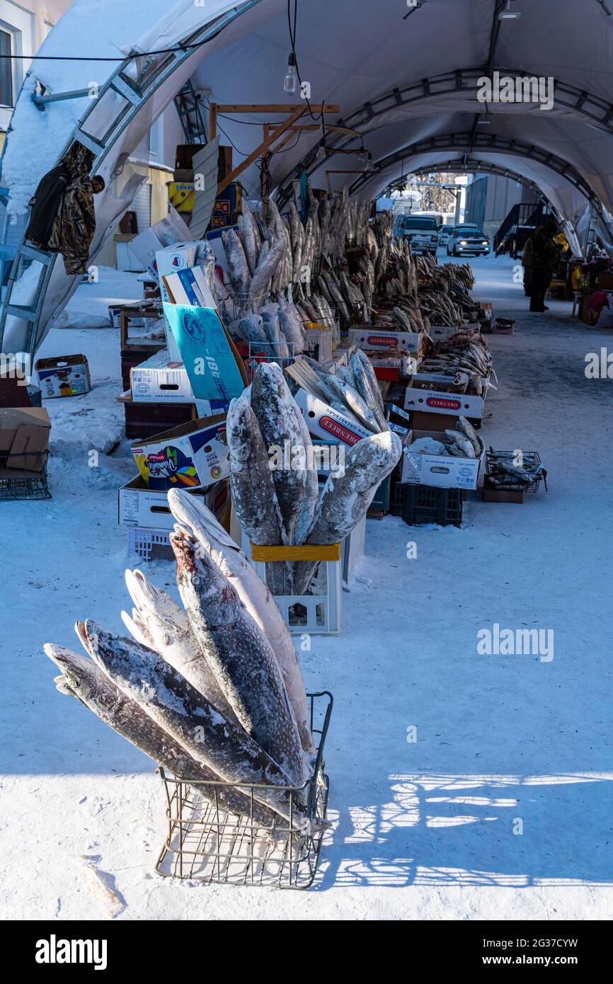 Yakutsk market hi-res stock photography and images - Alamy