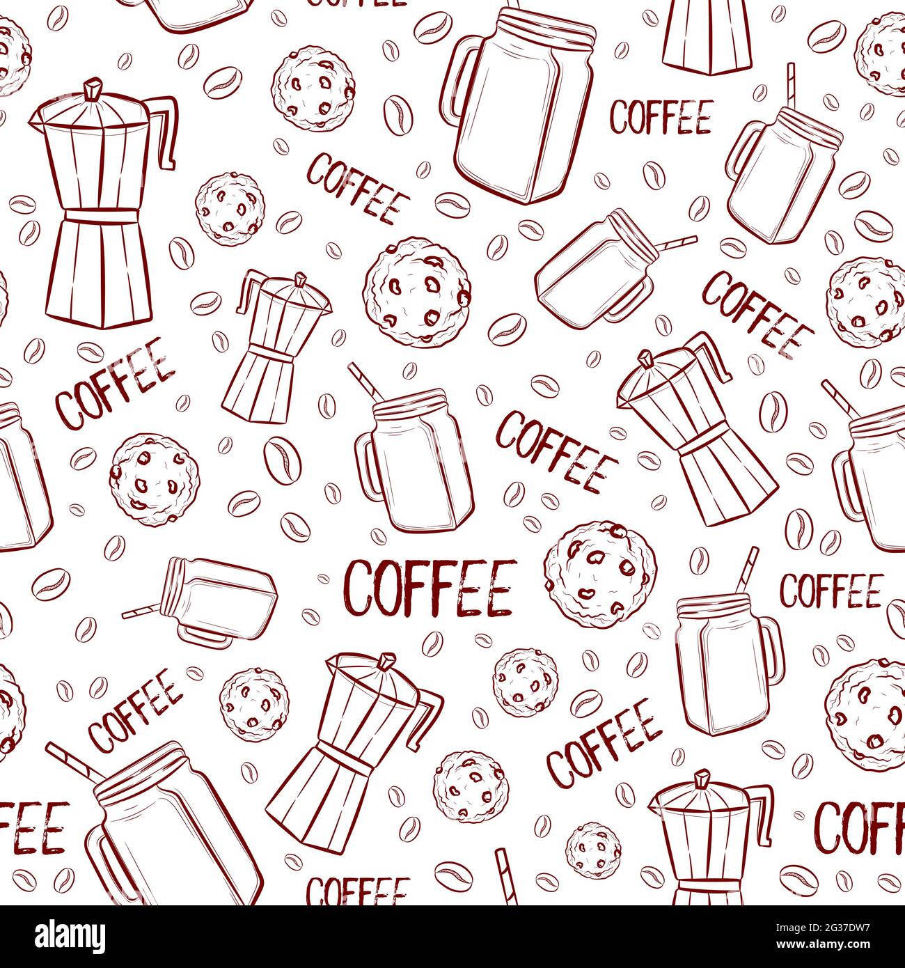 Mug coffee christmas cookies Stock Vector Images - Alamy