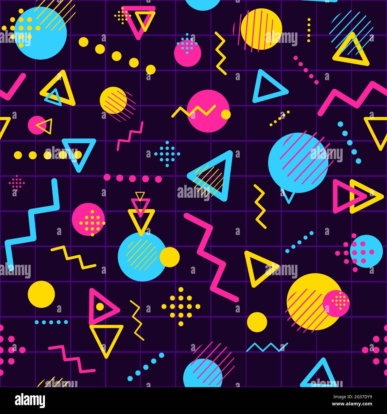 Colorful Modern Geometric Pattern
