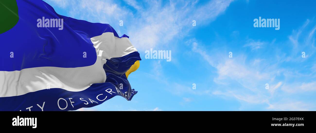 Sacramento flag hi-res stock photography and images - Alamy