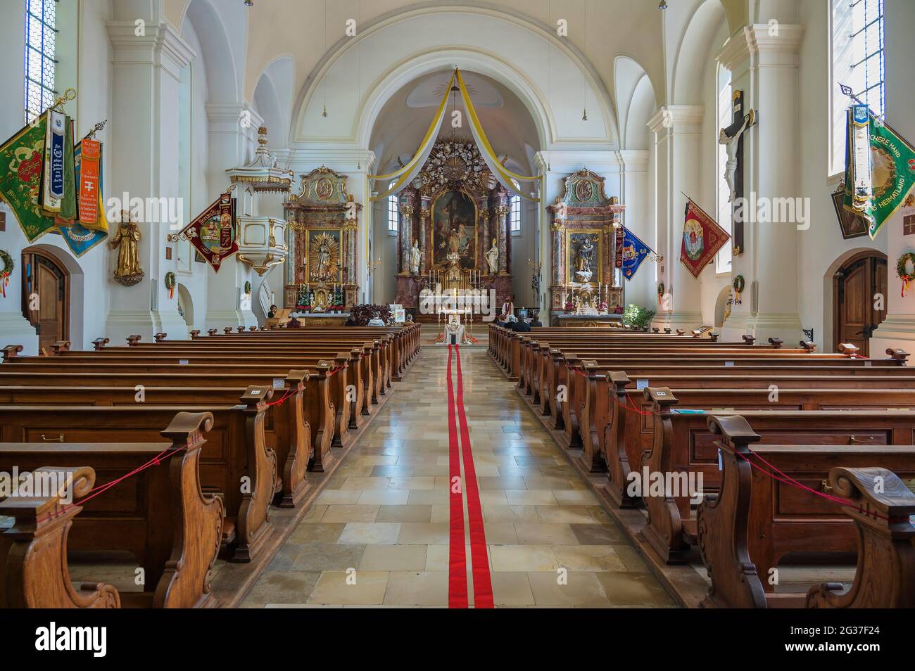 Roman Catholic Parish Church of St. Joseph in Tutzing, Upper Bavaria ...