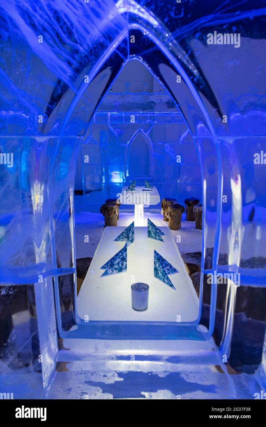 Snow castle restaurant kemi hi-res stock photography and images - Alamy