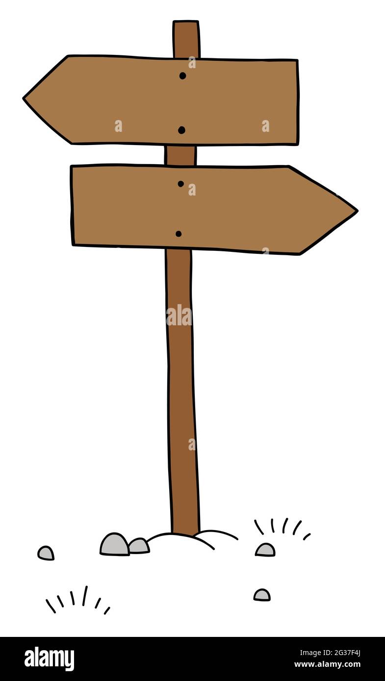 Showing directions Stock Vector Images - Alamy