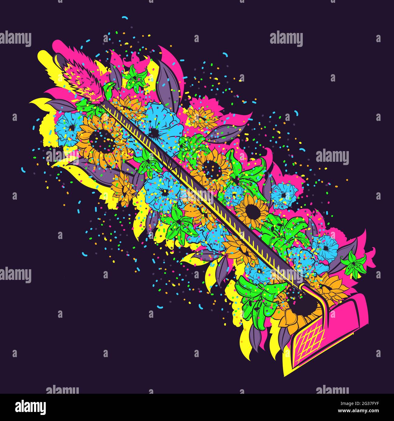 Farming with a hoe Stock Vector Images - Alamy