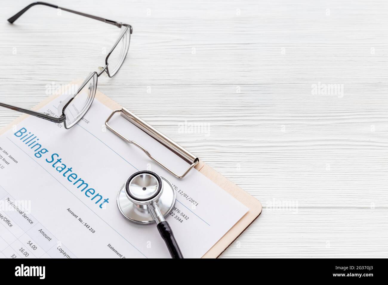 Hospital billing statement hi-res stock photography and images - Alamy