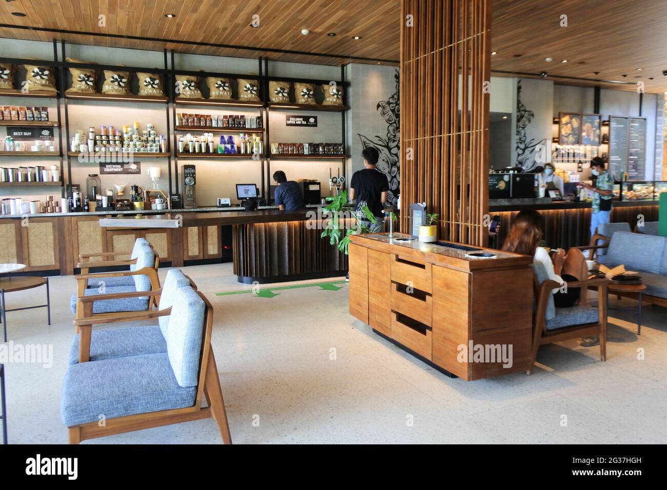 DE, INDONESIA - Feb 17, 2021: starbucks Bali Dewata Reserve, one of the ...