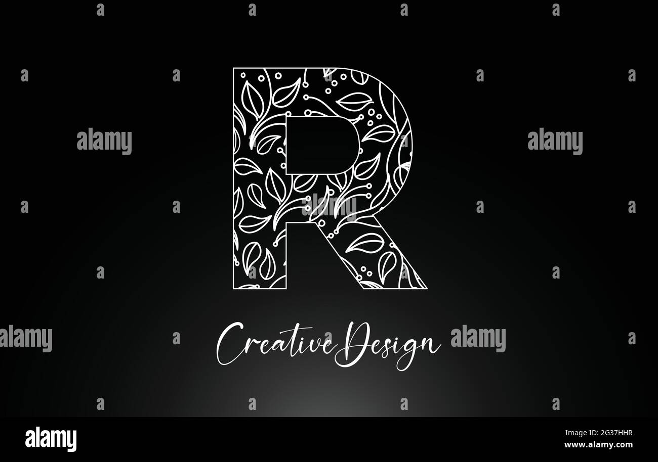 Letter r flowers hi-res stock photography and images - Alamy