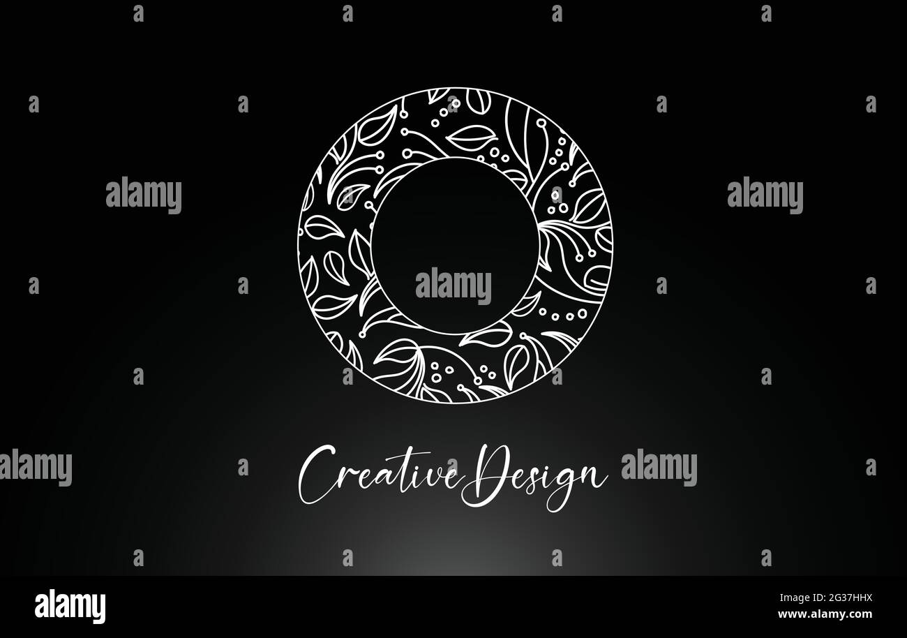 Letter o flowers hi-res stock photography and images - Alamy