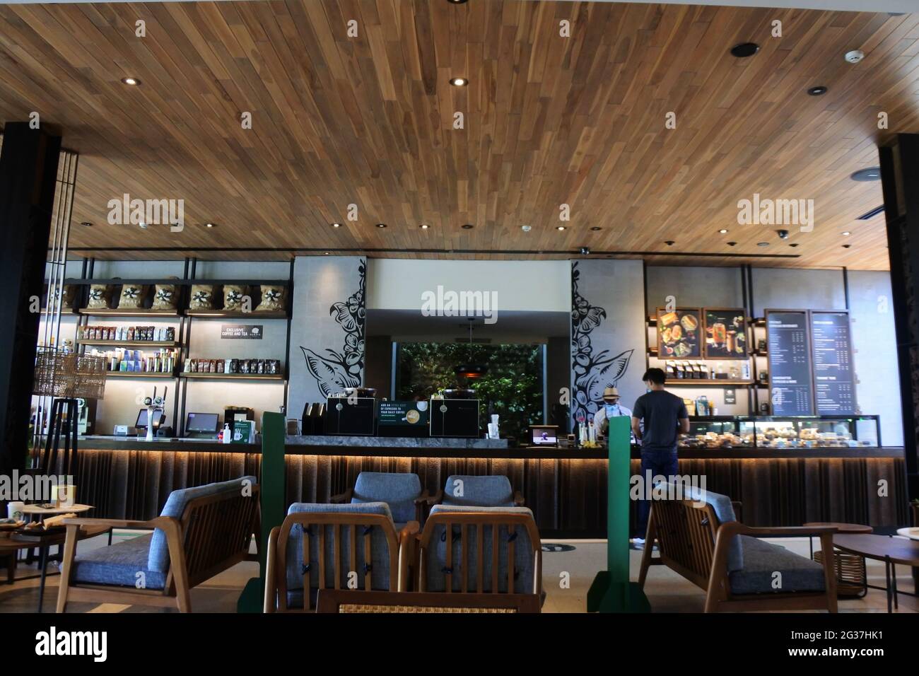 DE, INDONESIA - Feb 17, 2021: starbucks Bali Dewata Reserve, one of the ...